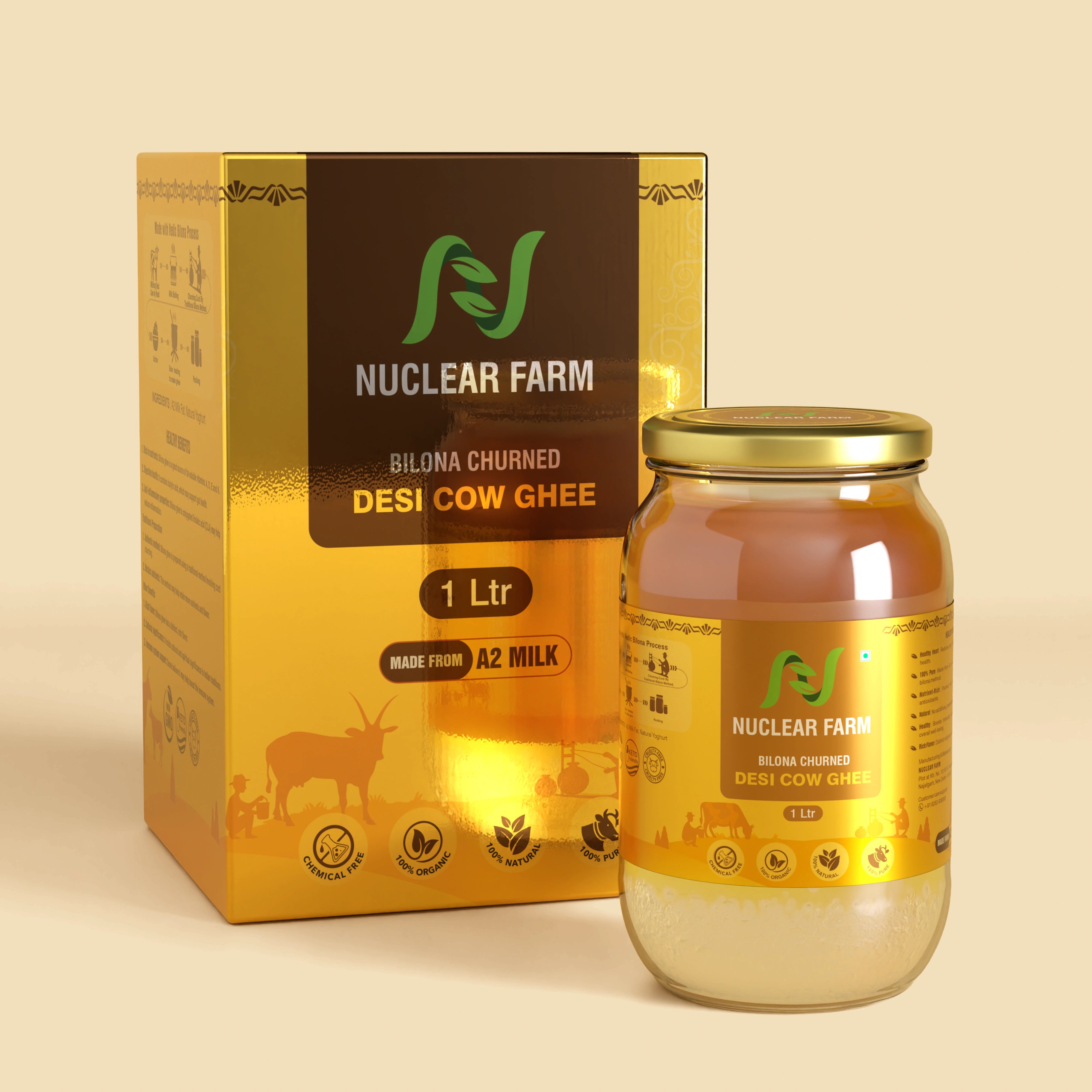 Desi Cow Ghee – Nuclear Farm