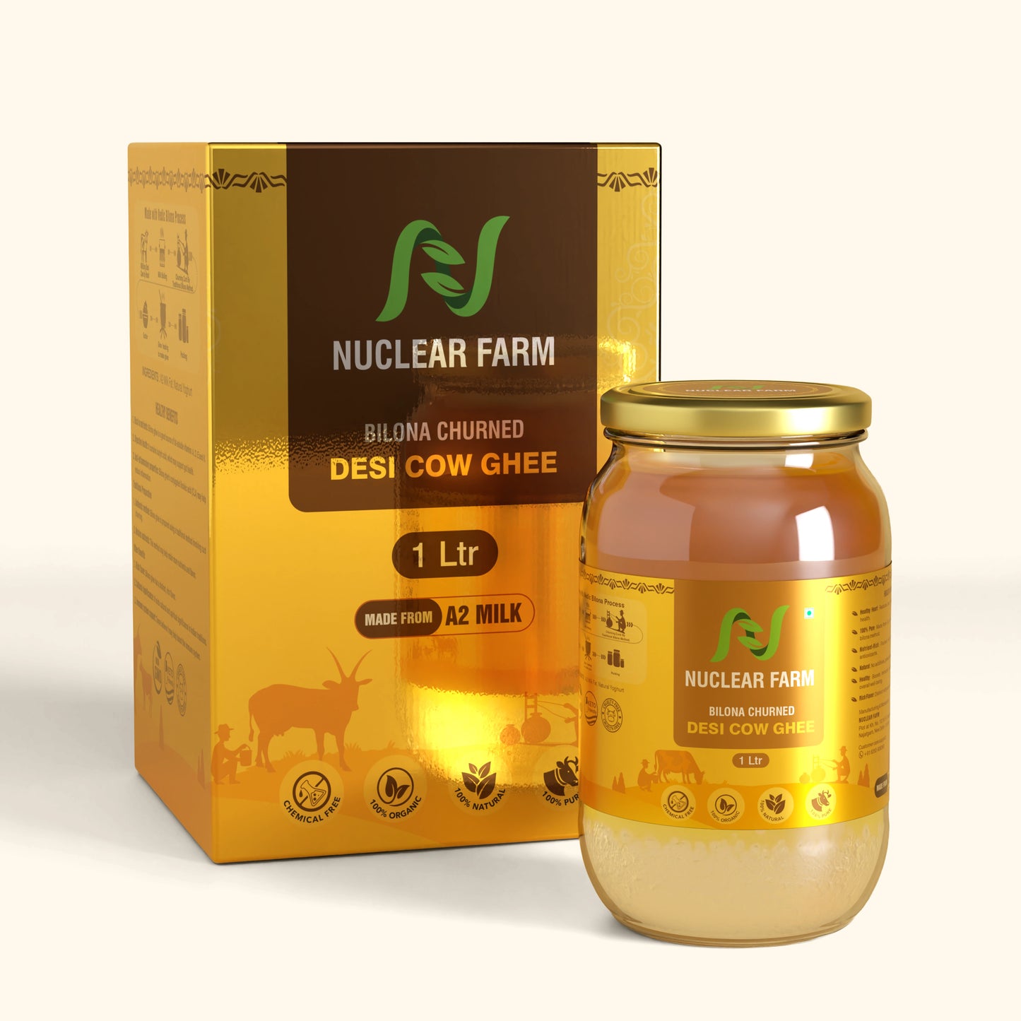 Desi Cow Ghee – Nuclear Farm